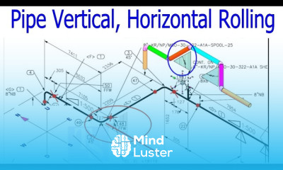 Learn Pipe Vertical and Horizontal Rolling Tutorial - Mind Luster