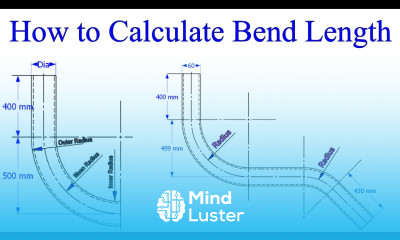 Learn How to calculate Bend Length - Mind Luster