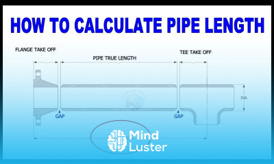Learn How to calculate the take off length true length of a pipe - Mind ...