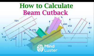 Learn How to Mark Beam Column Cutback - Mind Luster