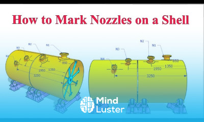 Learn Nozzle Center Marking on a Pressure Vessel Tank Shell - Mind Luster