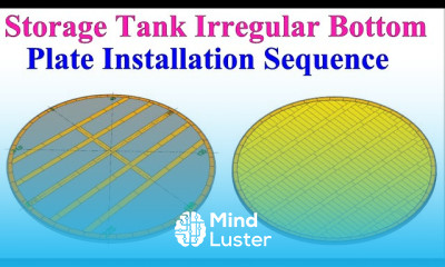 Learn API 650 Large storage tank bottom plate installation sequence ...