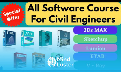 Learn All Software Combo Course For Civil Engineers 3Ds Max SAFE Lumion ...