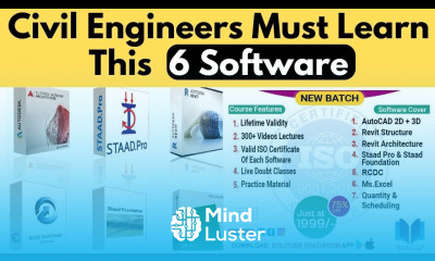 Learn Civil Engineer Must Learn This Software Civil Engineering Softwares Software For Civil ...