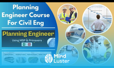 Learn Planning Engineer Course For Civil Engineers Learn Primavera MSP ...