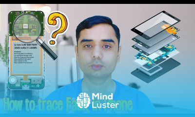 Learn How to trace identify a fault in a mobile phone Smart phone fault finding techniques ...