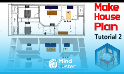 Learn How to make house plan map in 3D Sweet Home Software Tutorial 2 ...