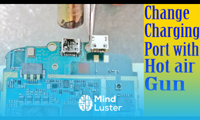 Learn How to change replace smart phone mobile charging jack base port ...