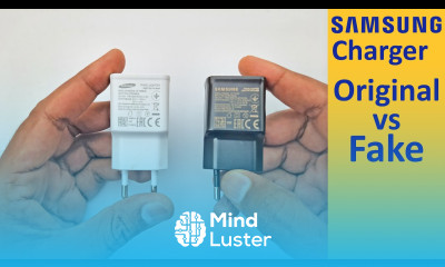 Learn How to identify original genuine Samsung charger and fake ...