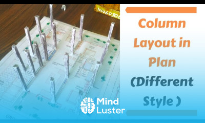 Learn Column Layout Plan How to Place Columns in Building Plan Layout of Building Plan RCC ...