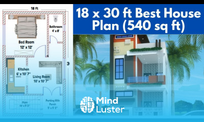Learn 18x30 ft House Plan 18x30 Ghar Ka Naksha 18x30 House Design 540 ...