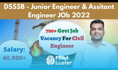 Learn Latest Govt Job For Civil Engineers DSSSB Recruitment 2022 Civil ...