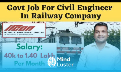 Learn IRCON Interanion Limited Job 2022 Civil Engineering Jobs Govt Job ...