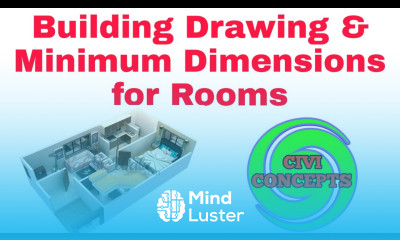 Learn Building Drawing House Planning Minimum Dimensions For Rooms ...