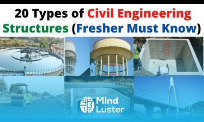 Learn 20 Types of Civil Engineering Work Civil Engineering Structures ...