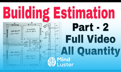 Learn Building Estimation Estimation of Building Estimation and Costing ...