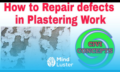 Learn How to Repair Defects in Plastering Work - Mind Luster