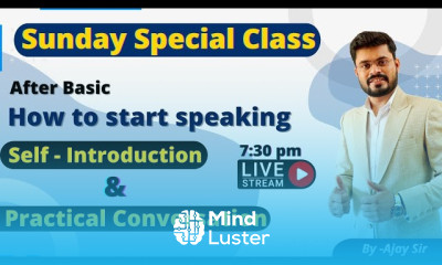 Learn How to speak English fluently Learn how to speak English Sunday special English class ...
