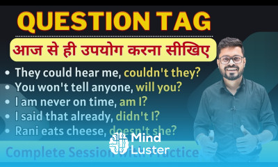 Learn Question Tags in English with Practice English Grammar English ...