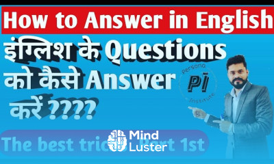Learn Day 8th How to Answer in English The best tricks to answer any ...