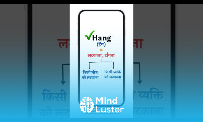 Learn Hanged vs Hung - Mind Luster