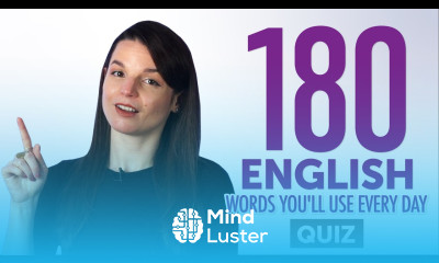 Learn Quiz 180 English Words You ll Use Every Day Basic Vocabulary 58 - Mind Luster