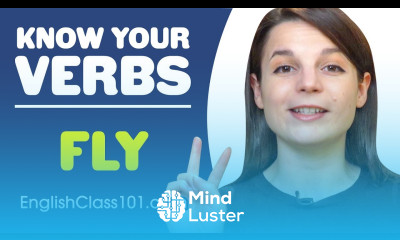 Learn FLY Basic Verbs Learn English Grammar - Mind Luster