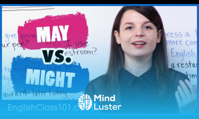 Learn What s the difference MAY vs MIGHT Basic English Grammar - Mind ...