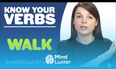 Learn WALK Basic Verbs Learn English Grammar - Mind Luster