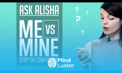 Learn Me vs Mine Show Possession in English Basic English Grammar ...