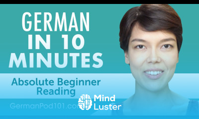 Learn 10 Minutes of German Reading Comprehension for Absolute Beginners ...