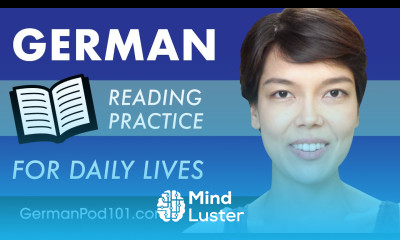 Learn German Reading Practice for ALL Learners German for Daily Life ...