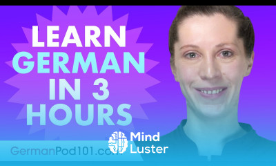 Learn Learn German in 3 hours ALL the German Basics You Need in 2020 - Mind Luster
