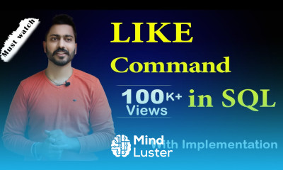 Learn Lec 107 Like Command in SQL with example in Hindi Learn SQL in Easiest Way DBMS - Mind Luster