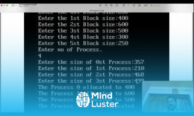Learn OS Programs C Program to implement First Fit Memory Allocation Technique Operating Systems ...