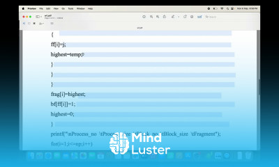 Learn OS Lab C Program to implement Worst Fit Memory Allocation Technique Operating Systems Lab ...
