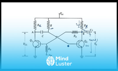 Learn Monostable Multivibrator Designing Example 1 Pulse Digital Circuits PDC Lec 61 - Mind Luster