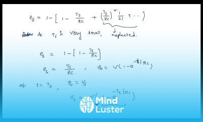 Learn Exponential sweep circuit Part 1 2 PDC Lec 72 - Mind Luster