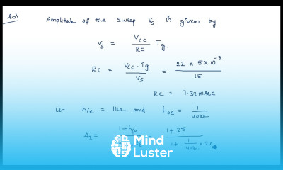 Learn Bootstrap time base generator Transistor Example problem PDC Lec ...