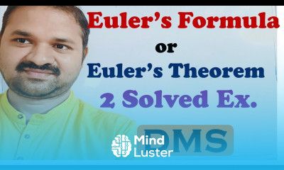 Learn Euler s Formula Euler s Theorem 2 Solved Examples DMS Discrete Mathematics GATE - Mind Luster