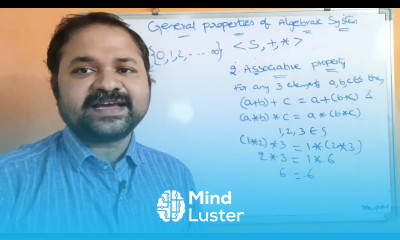 Learn General Properties of Algebraic System Properties of Binary ...