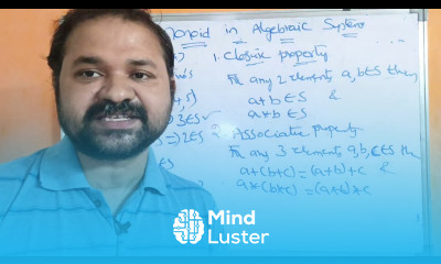 Learn Monoid in Algebraic Systems Discrete Mathematics Structures ...