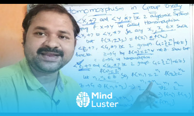 Learn Homomorphism in Group Theory with an Example Algebraic Systems ...