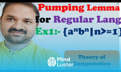 Learn Pumping Lemma for Regular Languages with an example Theory of Computation TOC FLAT - Mind ...