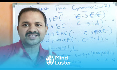 Learn Definition of CFG with an Example Context Free Grammar TOC Theory of Computation FLAT CD ...