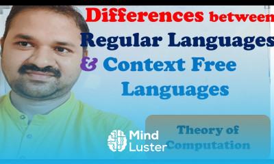 Learn Differences between Regular Language and Context Free Language by Theory of Computation ...