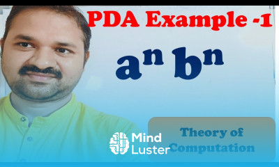 Learn Construct PDA for the language L {a n b n} Pushdown Automata TOC FLAT Theory of Comp ...