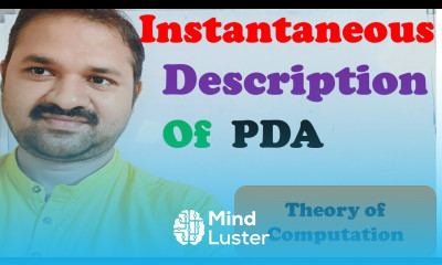 Learn Instantaneous Description of PDA ID of PDA Push down Automata ...