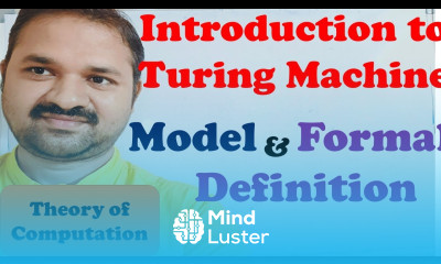 Learn Introduction to Turing Machine Formal Definition Model FLAT TOC Theory of Computation ...