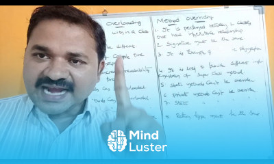 Learn DIFFERENCES BETWEEN METHOD OVERLOADING AND OVERRIDING JAVA PROGRAMMING - Mind Luster